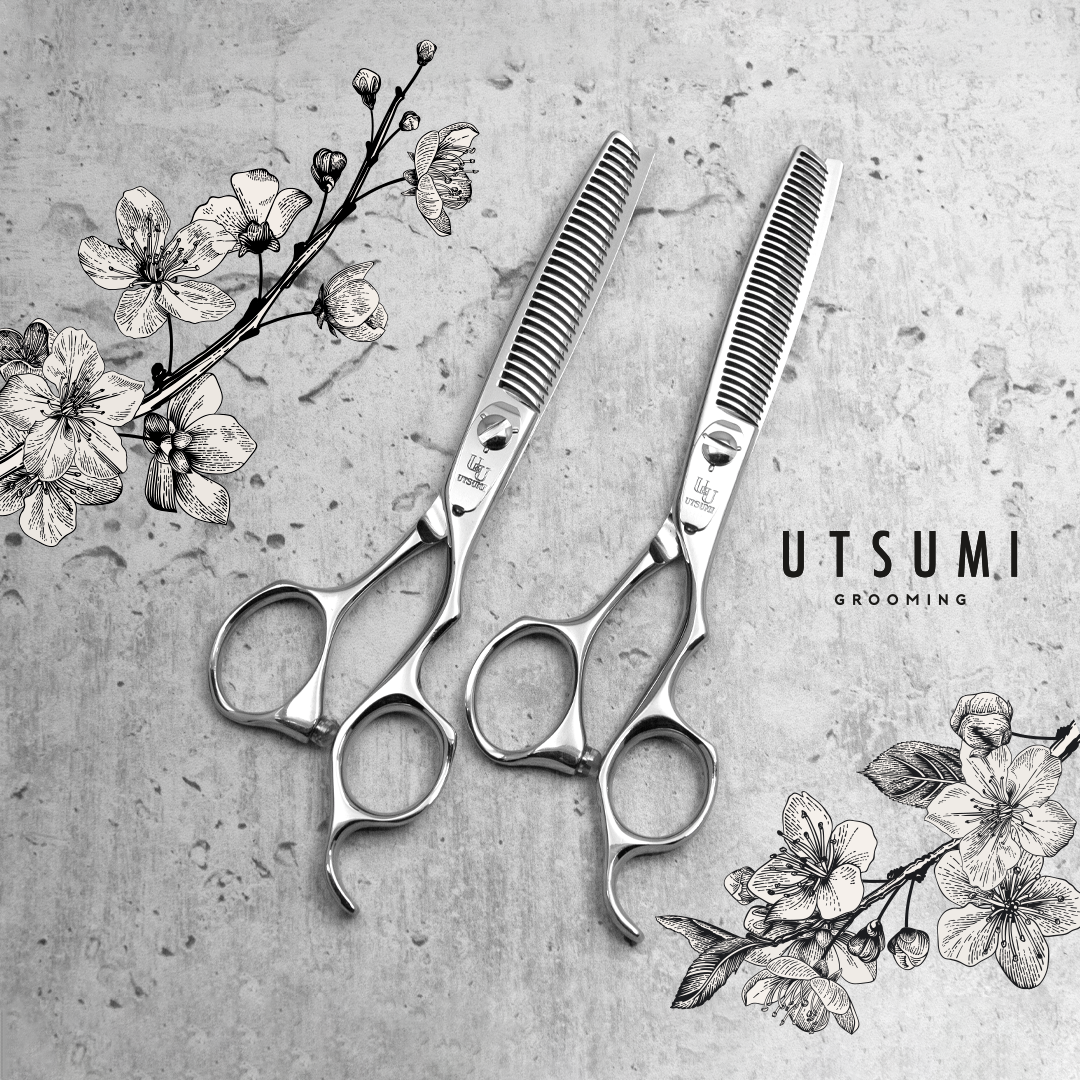Thinning Shears | UTSUMI Professional Grooming Scissors – Monika's ...